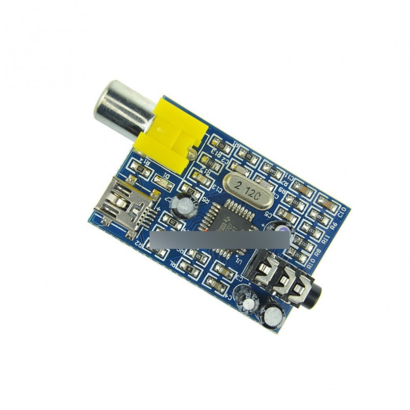 PCM2707 USB DAC hangkártya modul S / PDIF port
