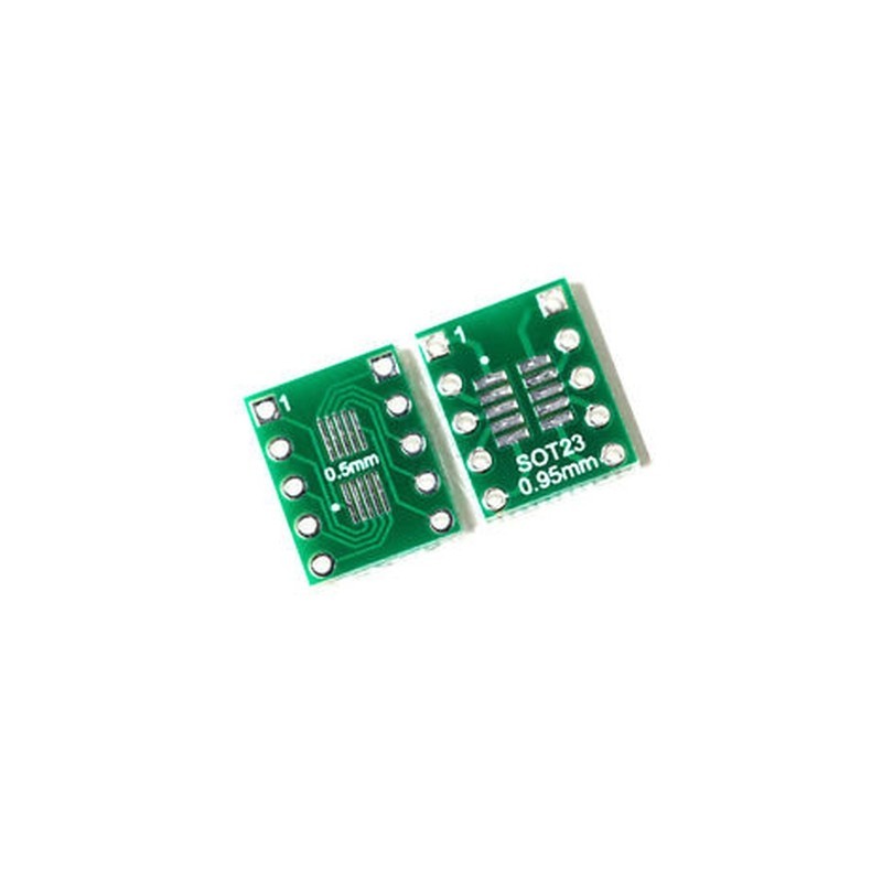 10db IC SOT23 SSOP10 MSOP10 UMAX a DIP 0,5 / 0,95 mm-es adapter PCB kártya átalakítójához