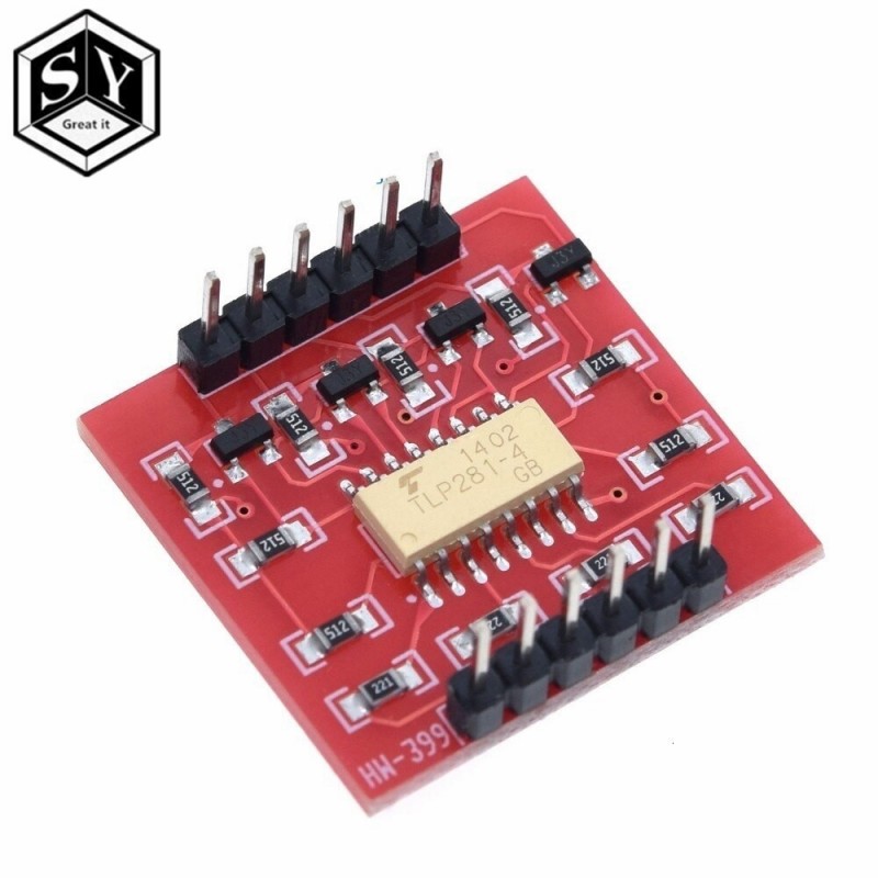 TLP281-4 - TLP281 4 csatornás, 4 csatornás opto-leválasztó IC modul ...