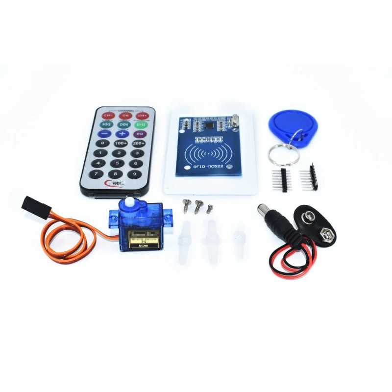 arduino UNO r3 kezdőkészlet MEGA 2560 / UNO R3 / Lcd1602 I2C / Hc-sr04 / HC-SR501 / RC522 / SG90 ...