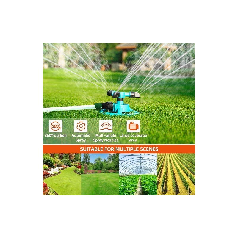 Szín: EU szabvány (kék) - 360 Derajat Otomatis Berputar Taman Rumput ...